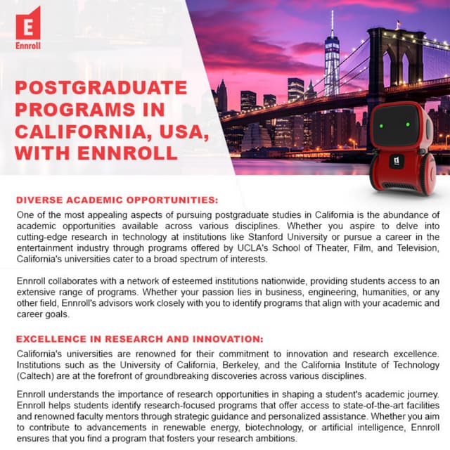 Postgraduate Programs in California, USA, with Ennroll.pdf