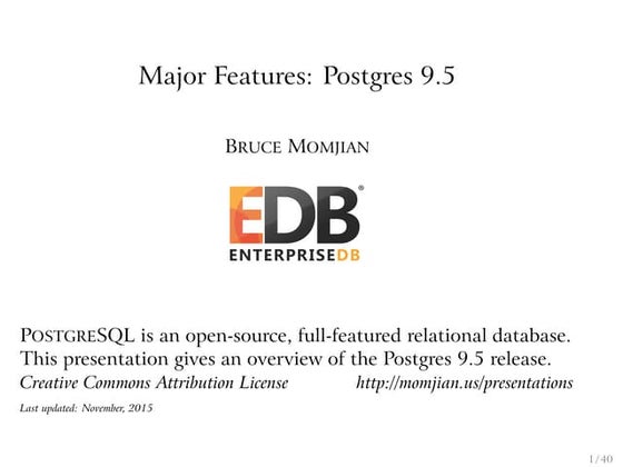 Postgresql 96 Performance Scalability Improvements Ppt 7001