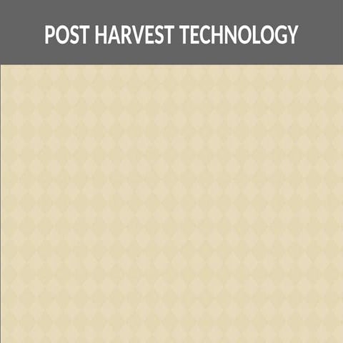 Post harvest technology ricee with .pptx
