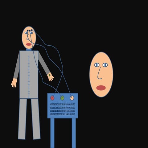 Posthuman invention visual aid | PPTX