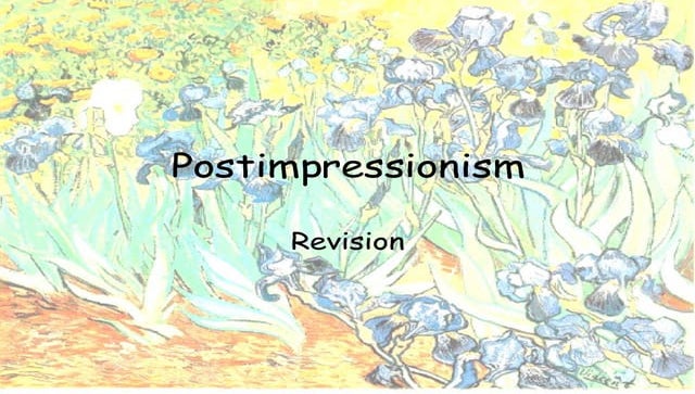Post Impressionism Wallpaper