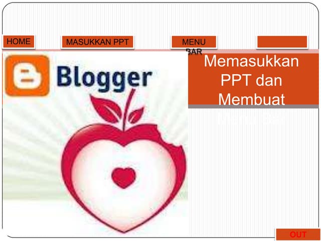 Cara Membuat menu Bar | PPT Cara Membuat menu Bar | PPT
