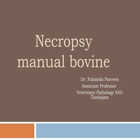 Illustrated Guide to Poultry Necropsy and Diagnosis | PDF