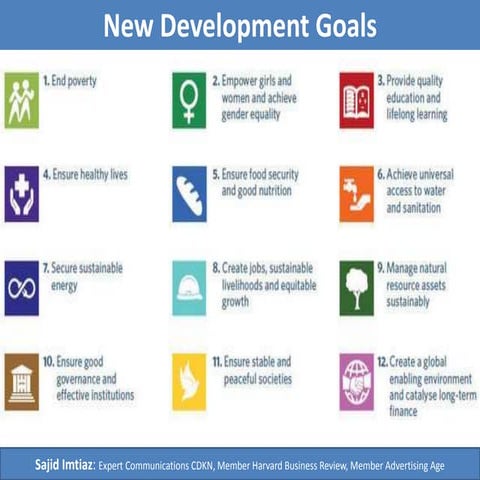 12 Development Goals | PPTX | Business | Business and Finance