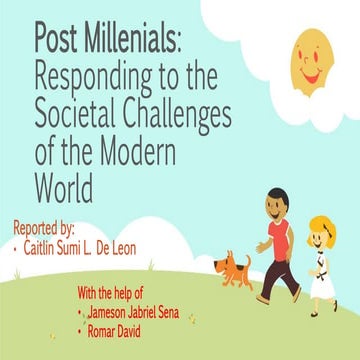 Post millenials | PPTX