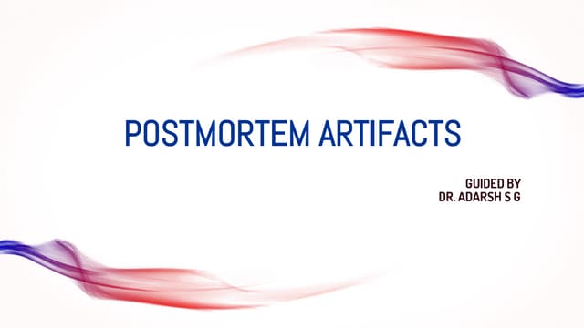 Antemortem and Postmortem Wounds.pptx