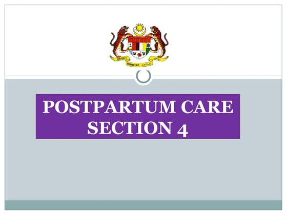 Post natal care | PPT