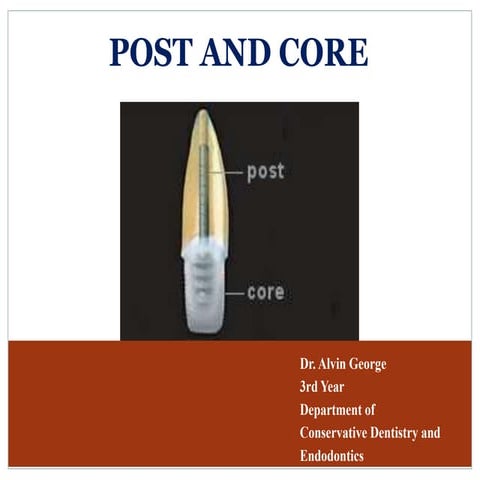 PostNdCore classification types n new trends | PPTX