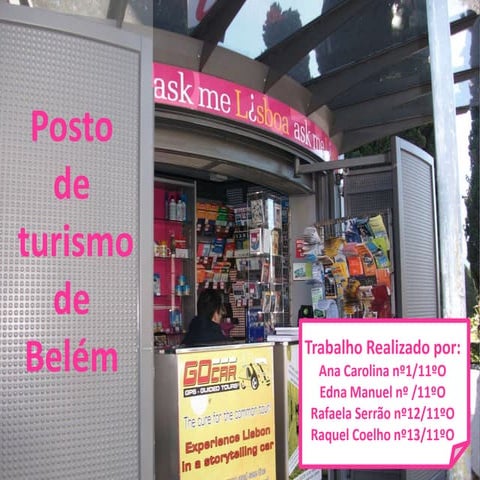 Posto de turismo de Belém - Parte de Pesquisa | DOCX