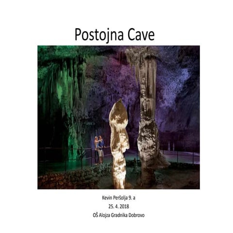 Postojna cave | PPTX