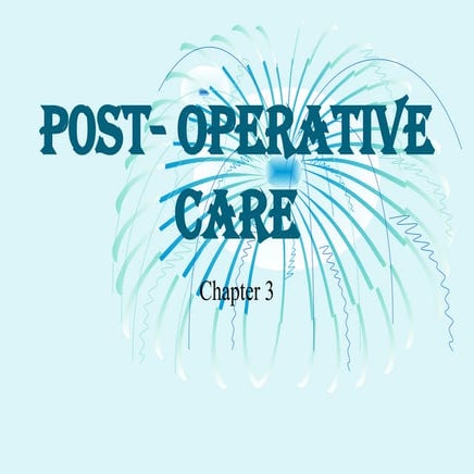 post operative care unit chapter 3.pptx