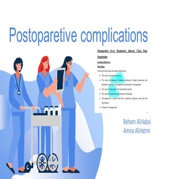 Post Op Complications | PPT