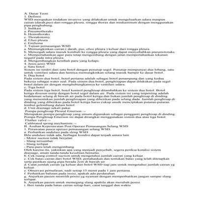 Post operasi wsd | DOCX