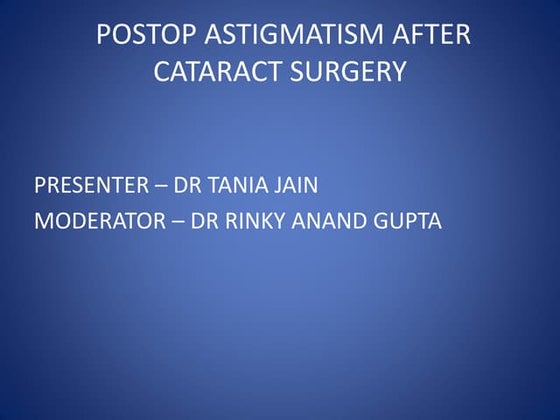 Recent advances in the treatment of glaucoma.pptx