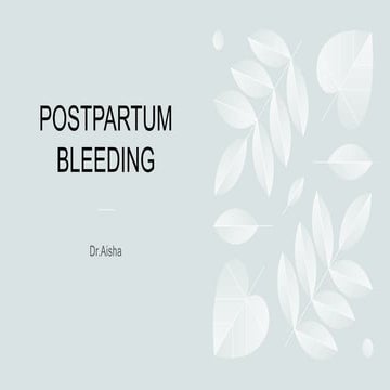 POSTPARTUM BLEEDING.pptx