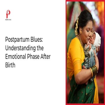 Postpartum Blues Understanding the Emotional Phase After Birth. | PDF