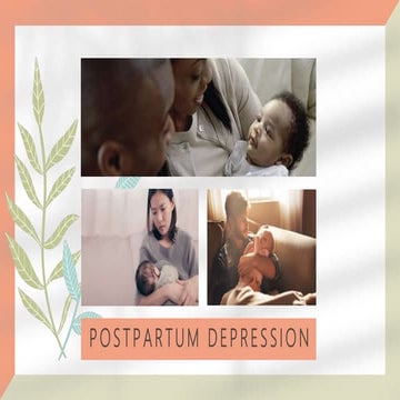 POSTPARTUM DEPRESSION | PPTX