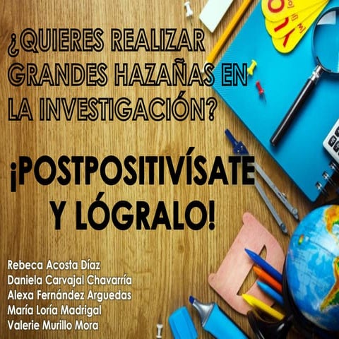 Postpositivismo presentación | PPTX
