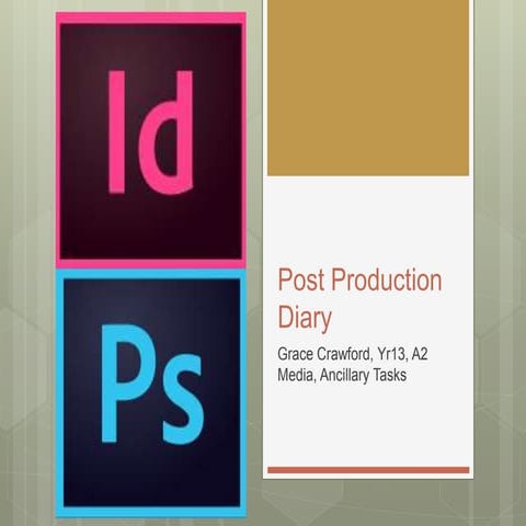 Post production diary magazine | PPT