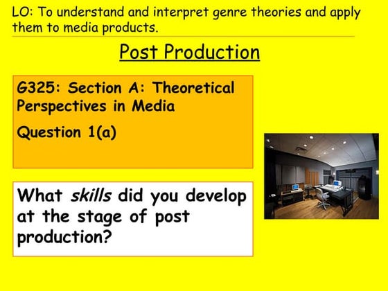 A2 OCR Media Introduction Lesson | PPT