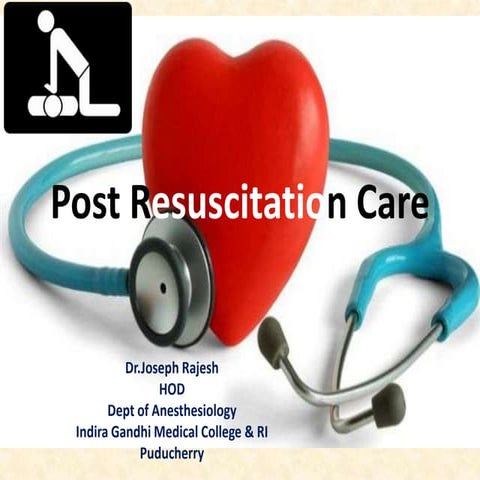 Post resuscitation care | PPTX