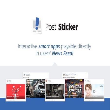 Post Sticker - interactive smart apps | PDF | Social Networking | Internet