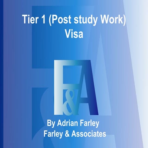 Post Study Work Visa | PPT