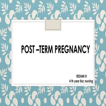 post term pregnancy in obg nursing.pptx