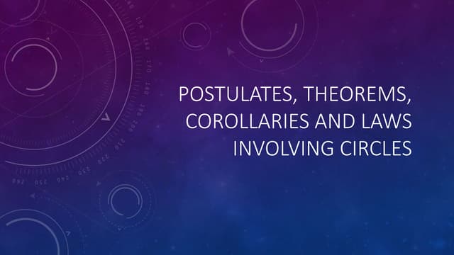 6.14.1 Arcs, Chords, and Angles | PDF