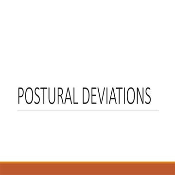 Impaired Postural Deviations In Human Body.pptx