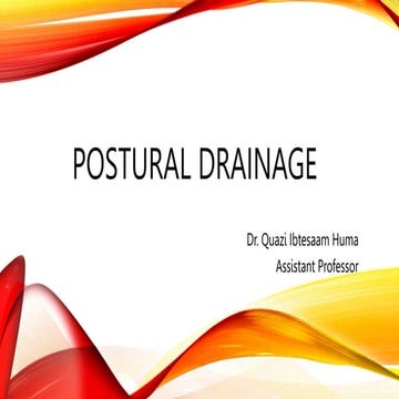Postural Drainage.pptx