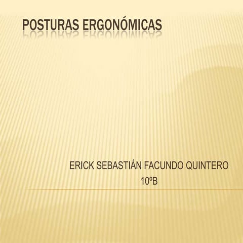 Posicion sedente | PPT