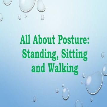 Posture | PPTX