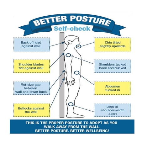 Posture - Self Check on the Wall | PDF
