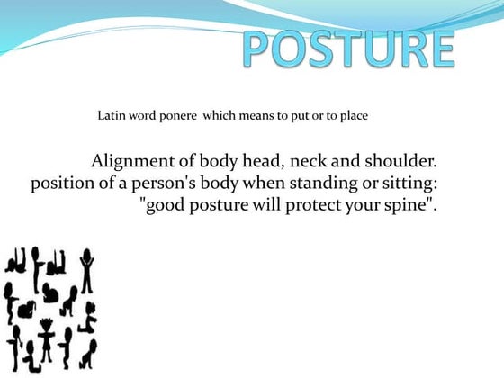 Lesson Plan On Good Posture Pdf