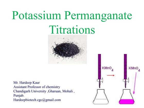 Estimation of ferrous ammonium sulphate by permanganometry | PDF ...