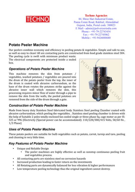 Manual potato-chips-making-machine | PDF | Gardening | Home & Garden