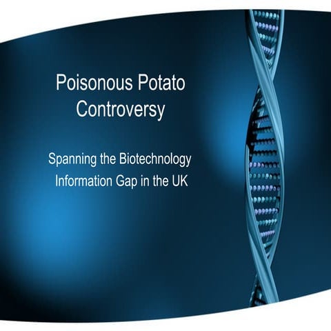 Potato controversy presentation | PPT