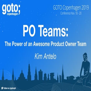 PO Teams #GOTOCPH | PPT