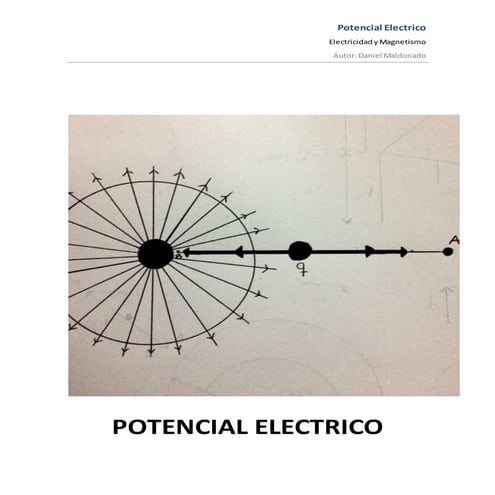 potencial eléctrico y energía eléctrica. | PPTX