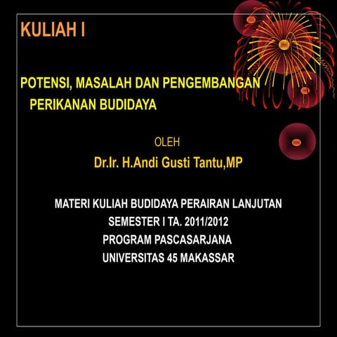 Potensi perikanan budidaya | PPT
