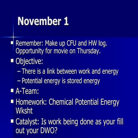 Kinetic and potential energy | PPT