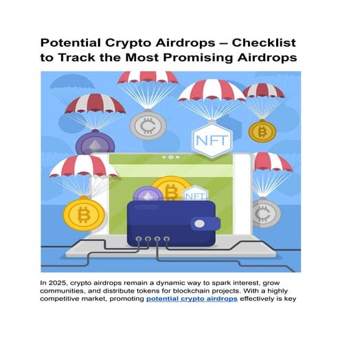 Potential Crypto Airdrops – Checklist to Track the Most Promising Airdrops.pdf