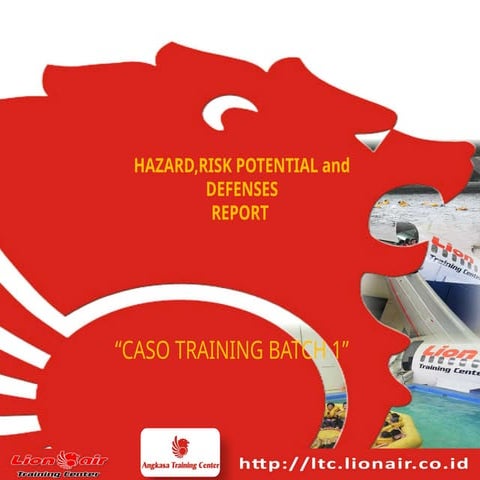 POTENTIAL HAZARD & RISK dalam penerbangan udara.pptx