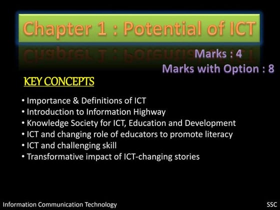 The Role of ICT in Key Sectors of Society’s Development | PPT