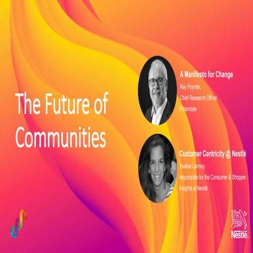 The Future of Communities - Webinar | PPT