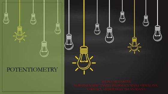 Potentiometry | PPT