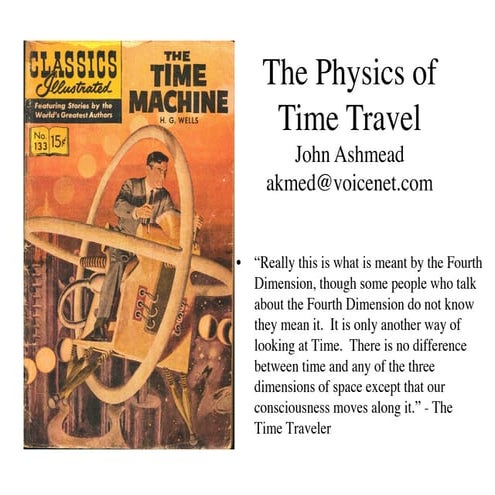The Physics of Time Travel | PDF