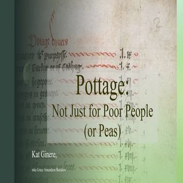 Pottage | PPT | Free Download