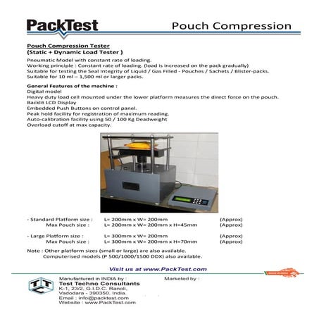 Pouch compression 2018 | PDF